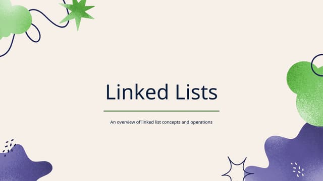 Linked Lists and its application advantages over arrays | PPTX Linked Lists and its application advantages over arrays | PPTX
