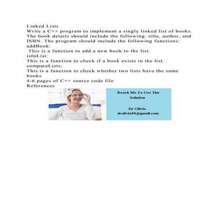 Linked Listswrite A C Program To Implement A Singly Linked List Docx 0027