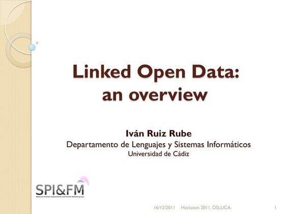 Ecuadorian Geospatial Linked Data | PPT