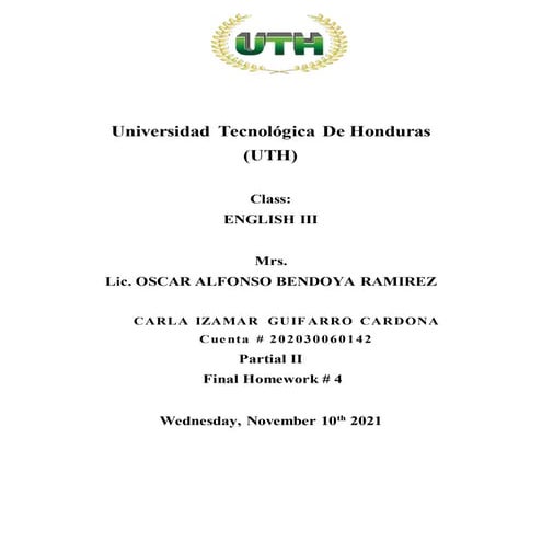 Link english iii | DOCX