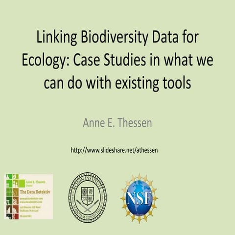 Big Data and Wildlife Conservation | PPTX
