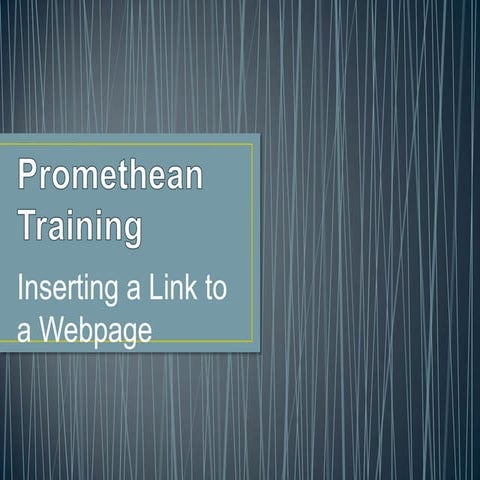 Linking to a website | PPTX