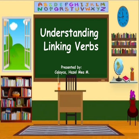 LINKING VERBS. Basic English knowledge booster | PPTX