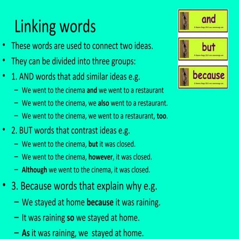 Linking words | PPT