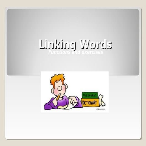 Linking words | PPT