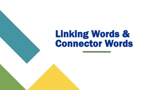 linking words.ppt linking words.ppt dffgg | PPT