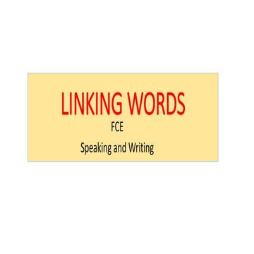 Linking words fce | PPTX