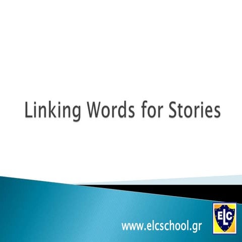 Linking words for stories | PPTX