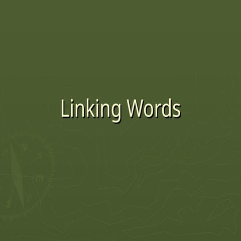 Linking Words_Reformulado.pptnnnnnnnnnnnnnnnnnntgn | PPT