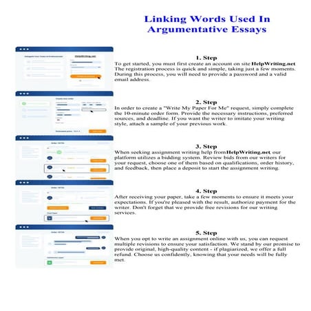 Linking Words Used In Argumentative Essays | PDF