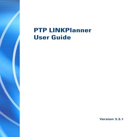 Link planner userguide.3.3.1 | PDF