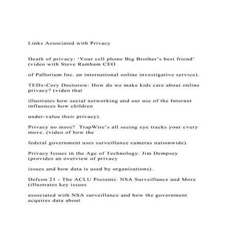 Media Ethics: Privacy | PDF