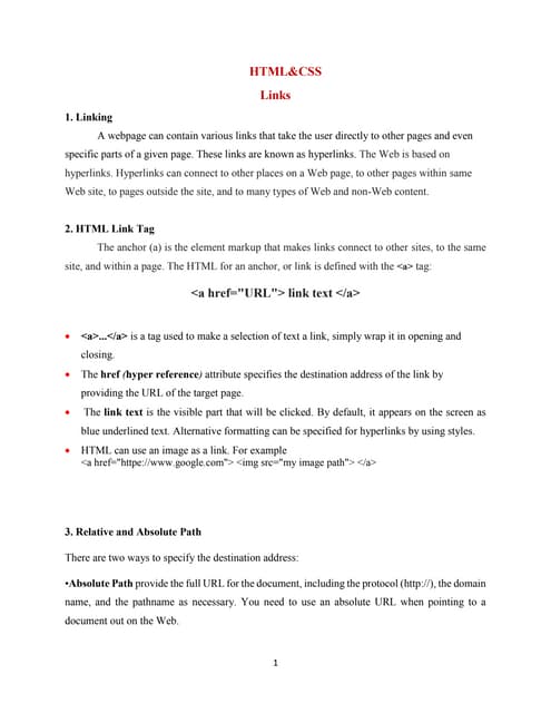 Hypertext presentation | PPT