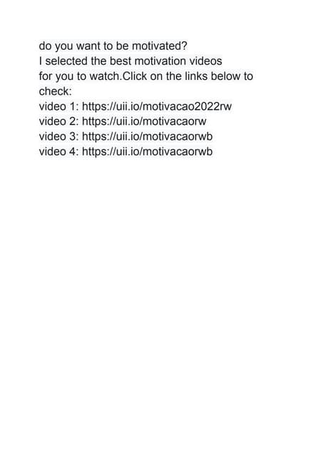 The motivation you need | PDF