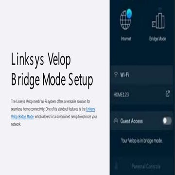 Step-by-Step Tutorial: Configuring Linksys Velop in Bridge Mode for ...