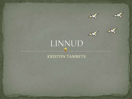 Kevad kokkuvote | PPT