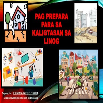 Earthquake Preparedness (Bicol Version)) | PPT