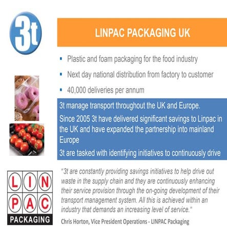 3t for Linpac Packaging | PPTX