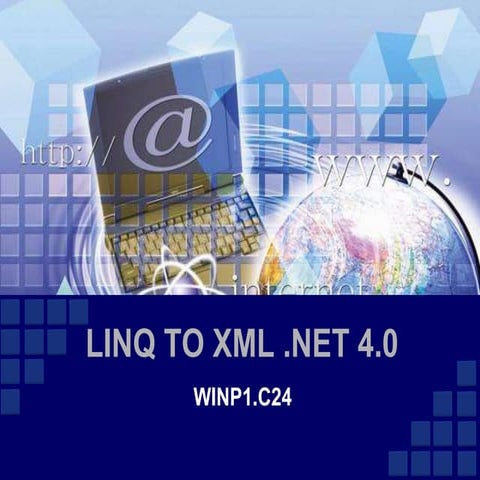 LINQ TO XML | PPTX