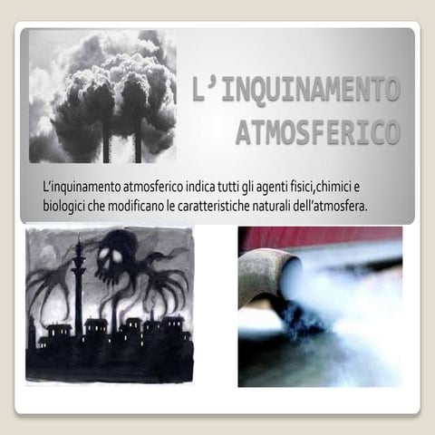 INQUINAMENTO ATMOSFERICO | PPT