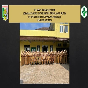 lokakarya mini lintas sektoral MEI 2024 PKM TJ HARAPAN | PPTX