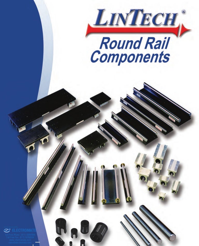 Lintech round rail_components_catalog