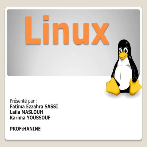 Présentation de GNU/Linux | PDF