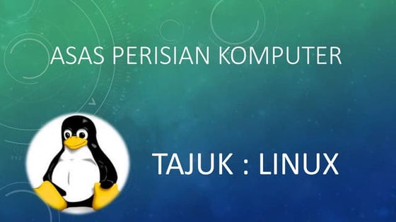 Perkembangan sistem operasi pada linux ( 1 ) | PDF