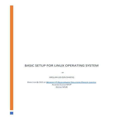 Basic Guide to make your Linux server ready | PDF