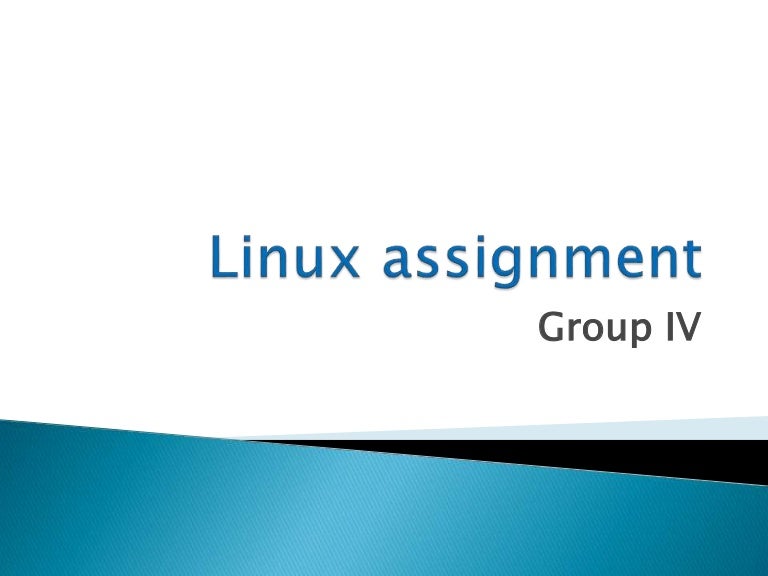 Linux Assignment