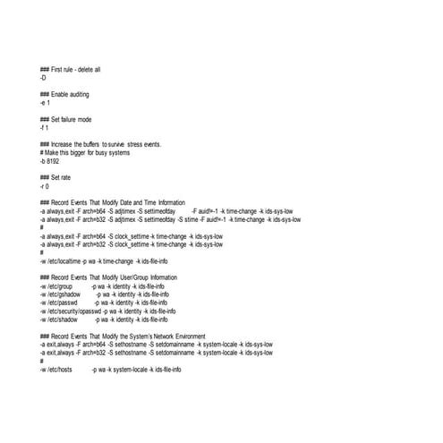 Linux audit-rules | PPT