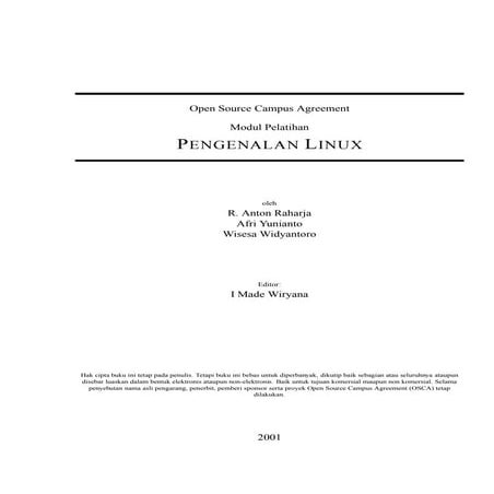 Linux dasar-double | PDF