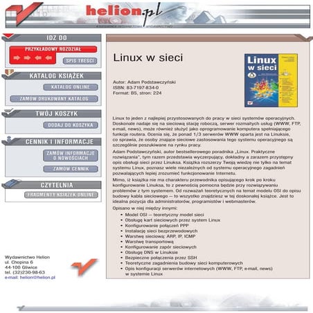 Linux w sieci | PDF