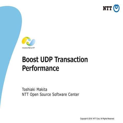 Boost Udp Transaction Performance Ppt