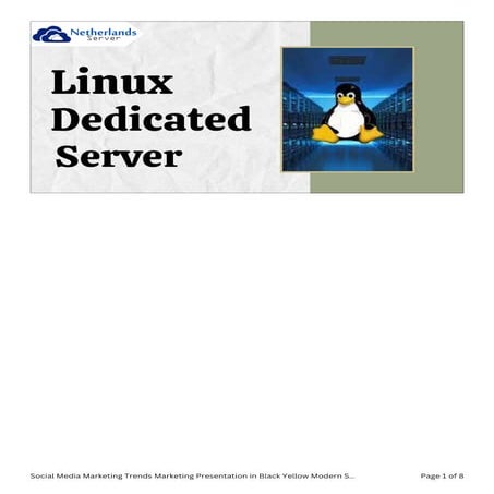 Harness the Power of Linux Dedicated Servers | PDF