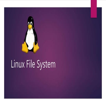 Linuxfilesystem 180727181106 1pdf 