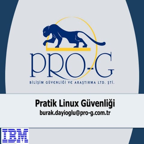 Linux Guvenligi V1.0 | PPT