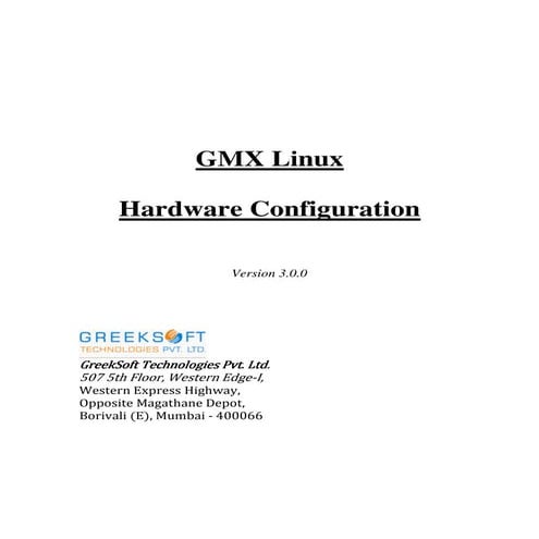 Linux Hardware Configuration | PDF