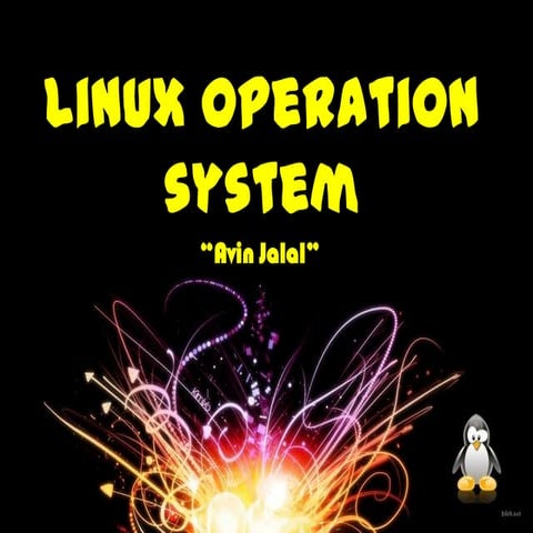 Linux operation system | PPTX