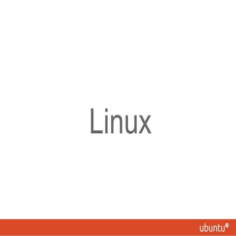 Linux presentation | ODP