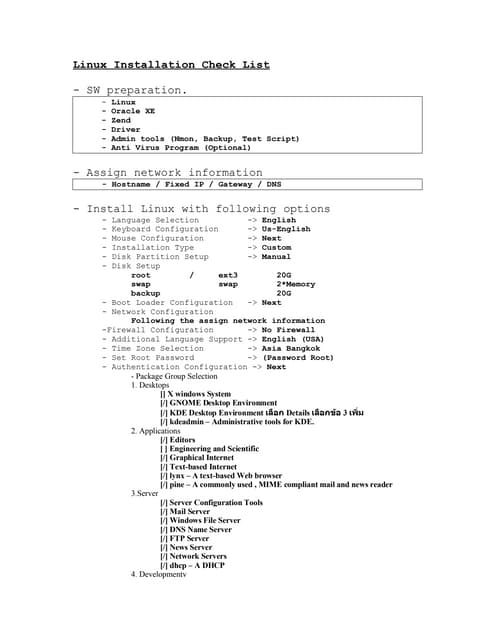 Linux Hardware Configuration | PDF