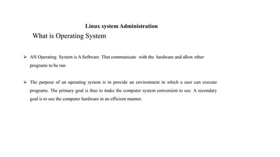 Types Of Operating System In Operating Systems 5 Pptx