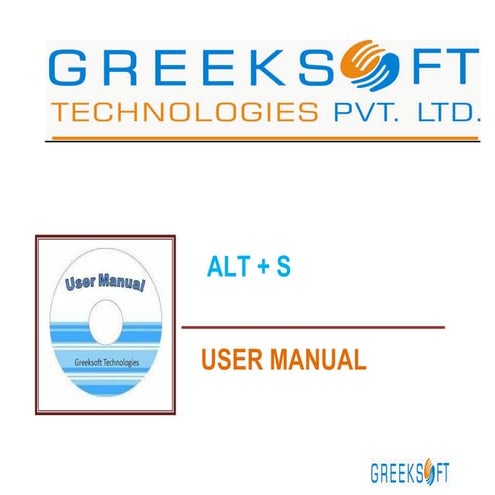 Linux user manual alt s | PDF