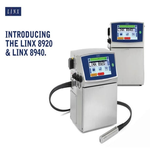 Meet the Linx 8920 & Linx 8940 | PDF