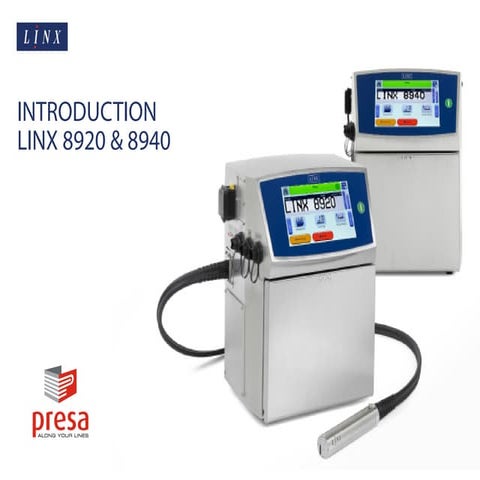 Introduction Linx 8920 et 8940 | PPT