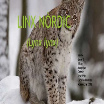 Linx nòrdic ls manlleu 2015 | PPT