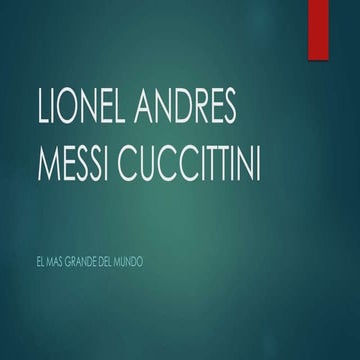 Lionel messi | PPT