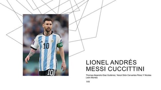 Presentation on Lionel Messi | PPT