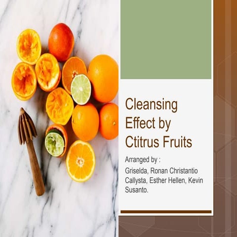 Lipase Activity in Citrus Fruit Peels - GPS.ppt | Gardening | Home & Garden
