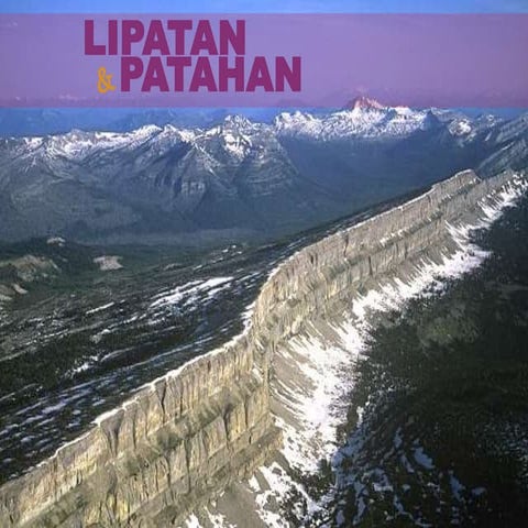 Geografi - Jenis jenis lipatan (SMA Kelas X) | PPTX